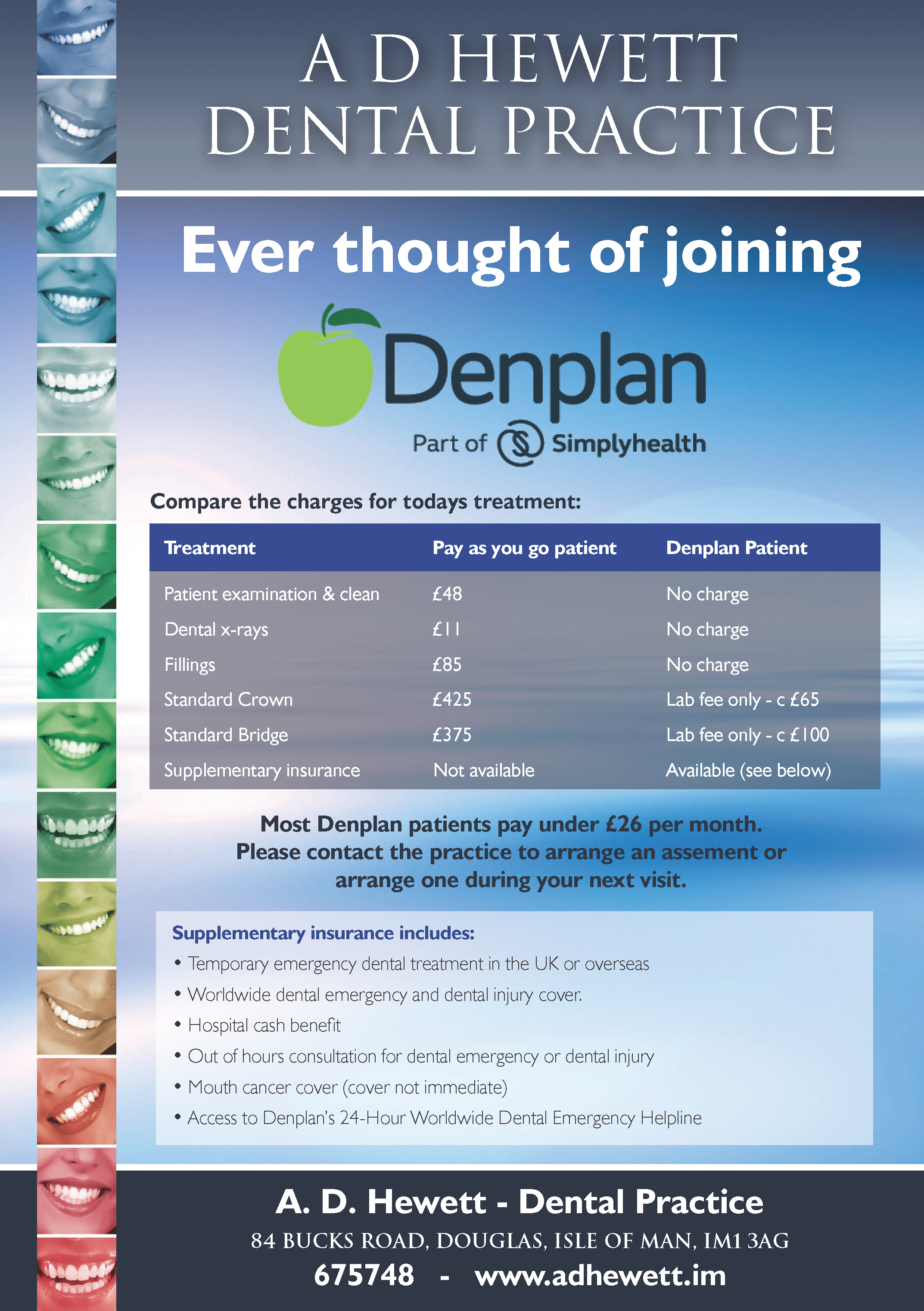 A. D. Hewett - Denplan